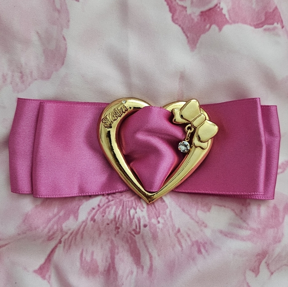 ma*rs | Accessories | Mars Agejo Gyaru Pink And Gold Heart Belt ...